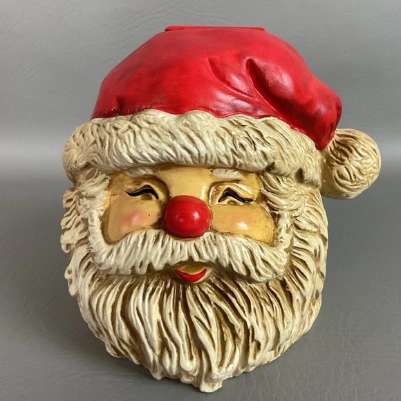 Enesco | Holiday | Vintage Santa Bank By Enesco 5 Tall Ceramic | Poshmark